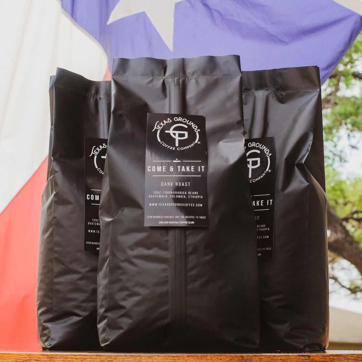 5 lb Bag of Come and Take It – Texas Grounds Coffee