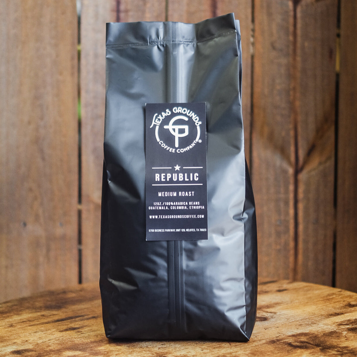 5 lb Bag of Republic – Texas Grounds Coffee